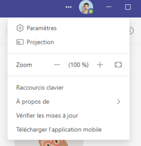 Partager du contenu avec Teams Cast